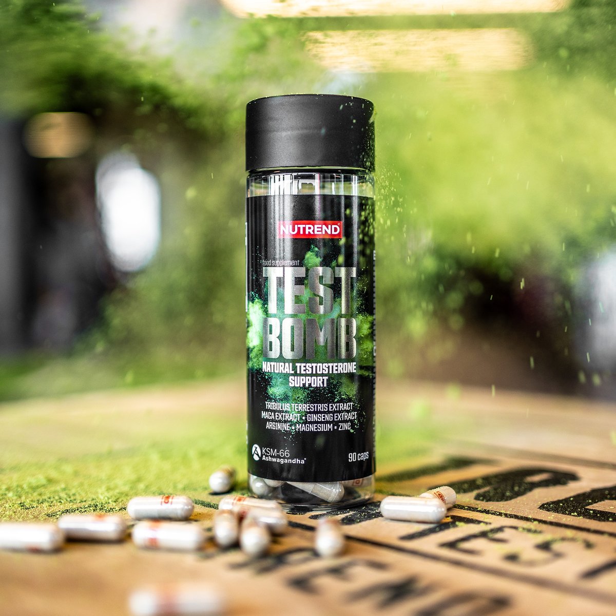 Test Bomb, 90 caps, Natural testosterone support | Nutrend.eu