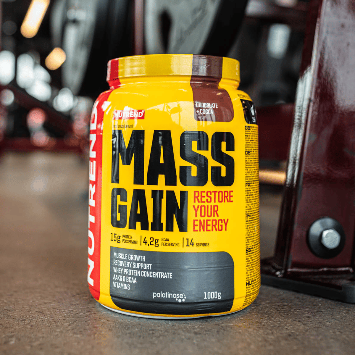Mass Gain, 2100 g, Biscuit, Support regeneration and muscle growth ...