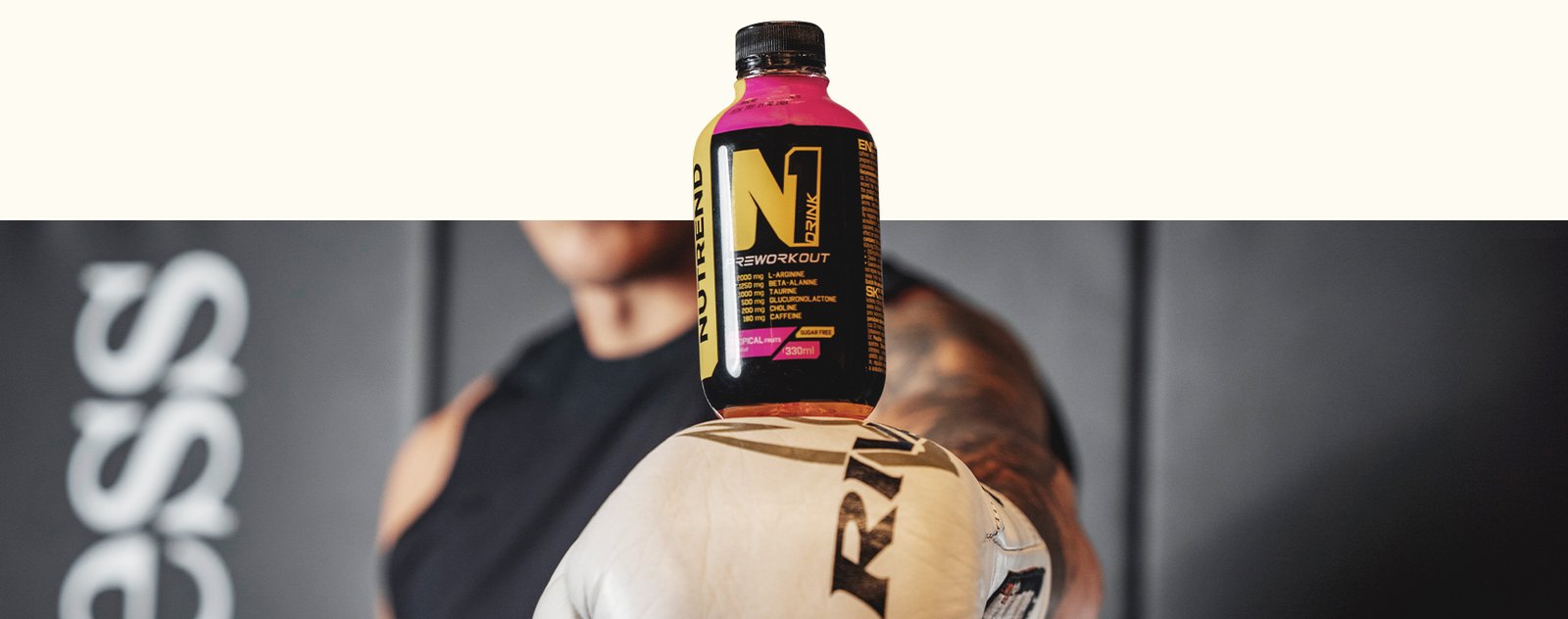 N1 Drink, 330 ml, Tropical Fruits, Pre-Workout | Nutrend.eu