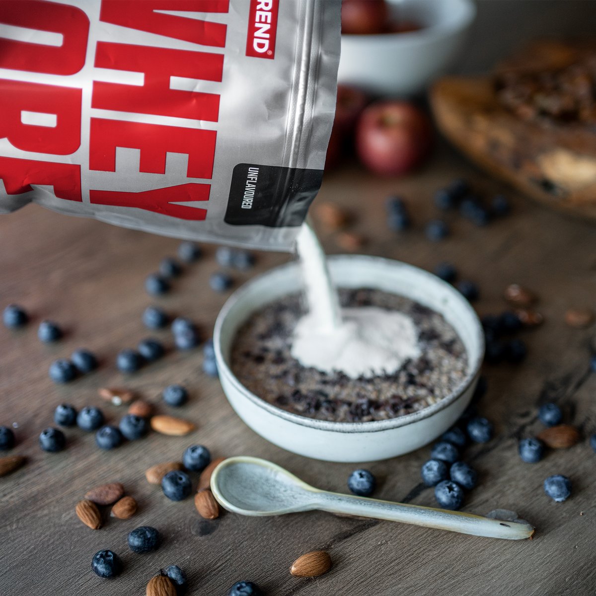 Whey Core, 900 g, Bez příchutě, Syrovátkový protein | Nutrend.cz