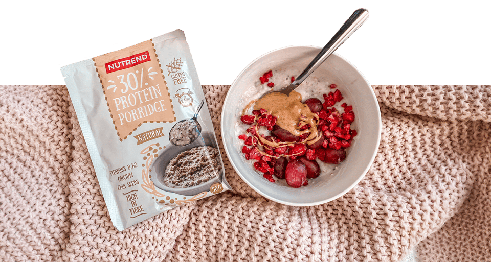 Protein Porridge, 50 g, Natural, Delicious protein breakfast | Nutrend.eu