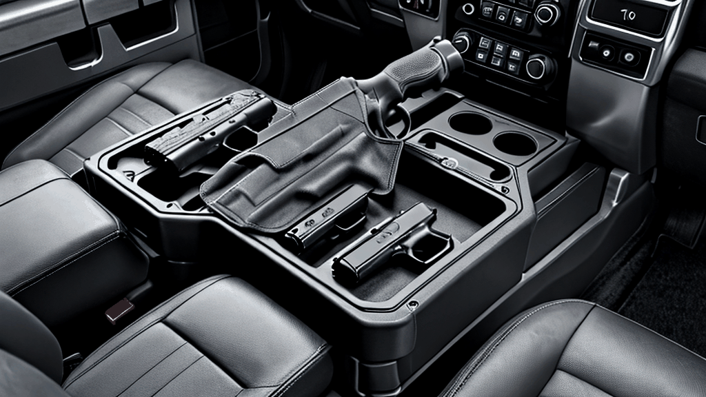 F150 Console Gun Holsters — University of Guns