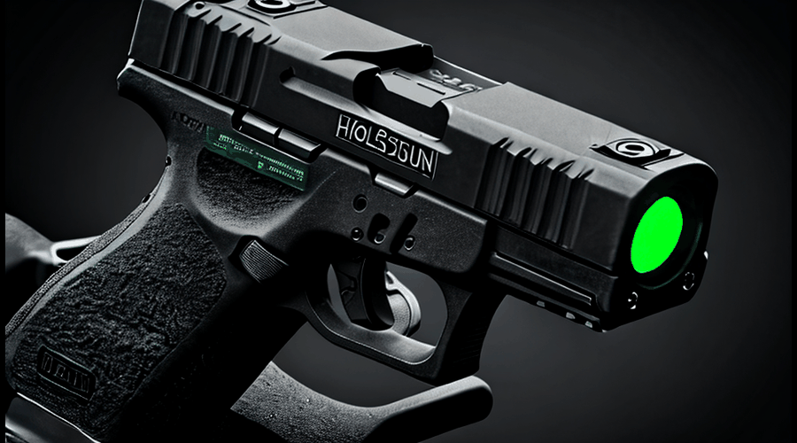 Holosun Green Dot Pistol Sights — University of Guns