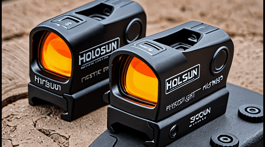 Holosun Pistol Sights — University of Guns