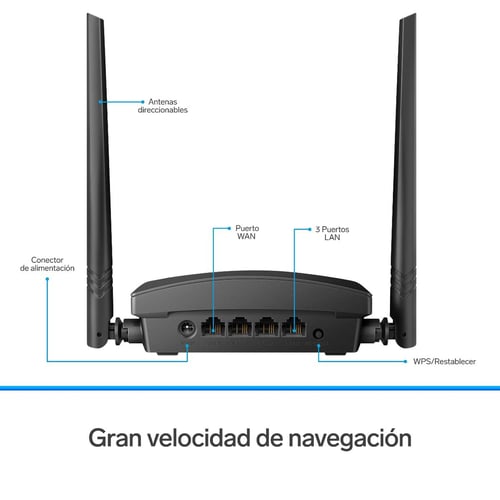 Router Inalambrico Steren COM-825 WI-FI 300MBPS 2.4GHZ Hasta 20M – Pcdigital.com.mx, Tu tienda ...