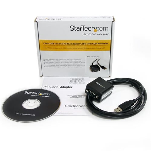 Cable USB a Puerto Serie Serial RS232 DB9 Startech ICUSB2321F de ...
