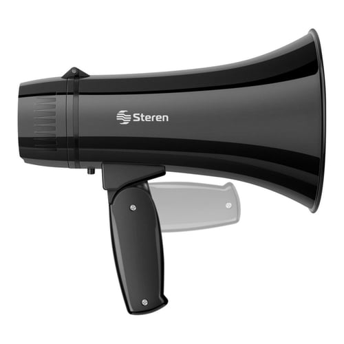 Megafono Steren MG-240/5W/90DB/Color Negro – Pcdigital.com.mx, Tu ...