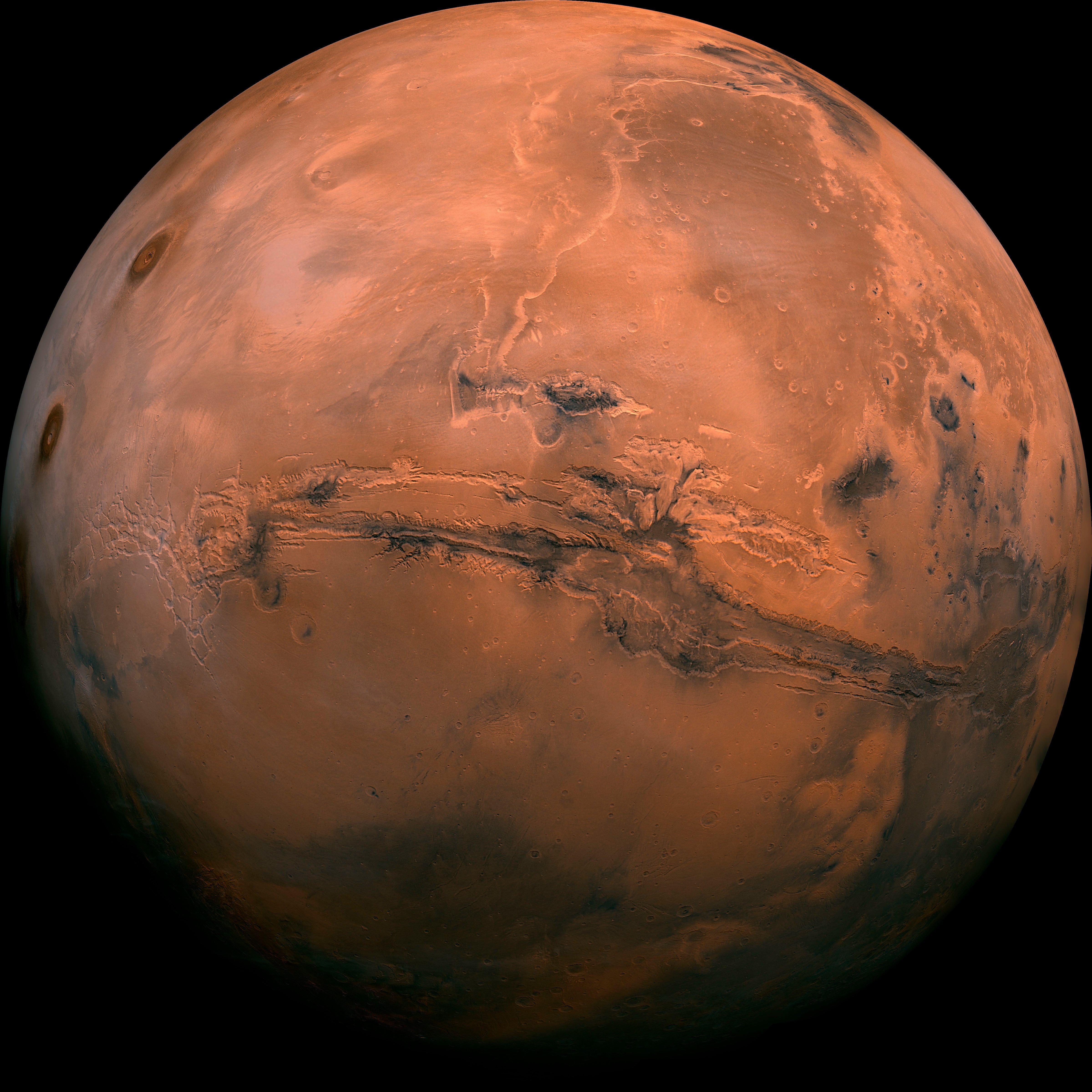 NASA Study Shows Most of Mars’ Water Held In Planet’s Crust ...