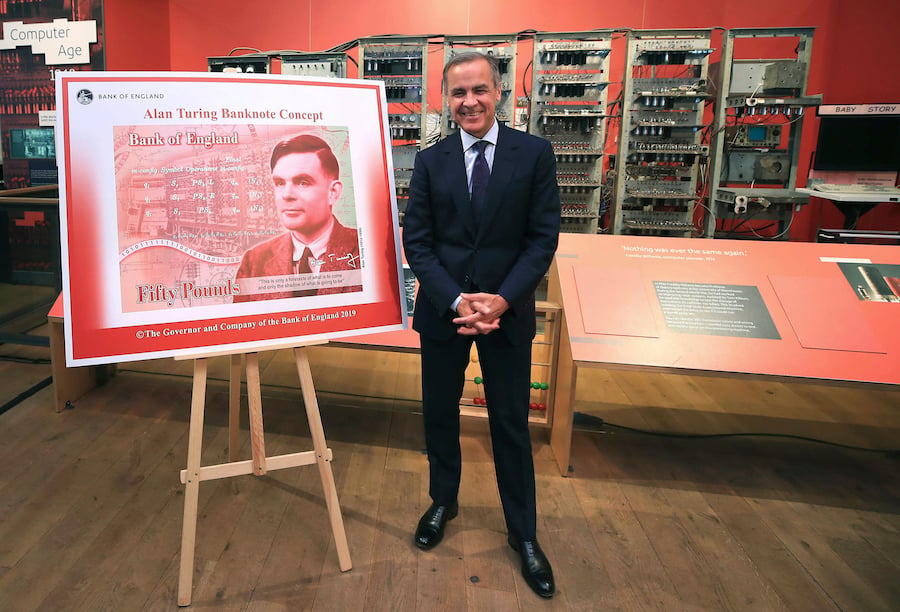 Codebreaker Alan Turing to Be Face of New British Banknote | Courthouse ...
