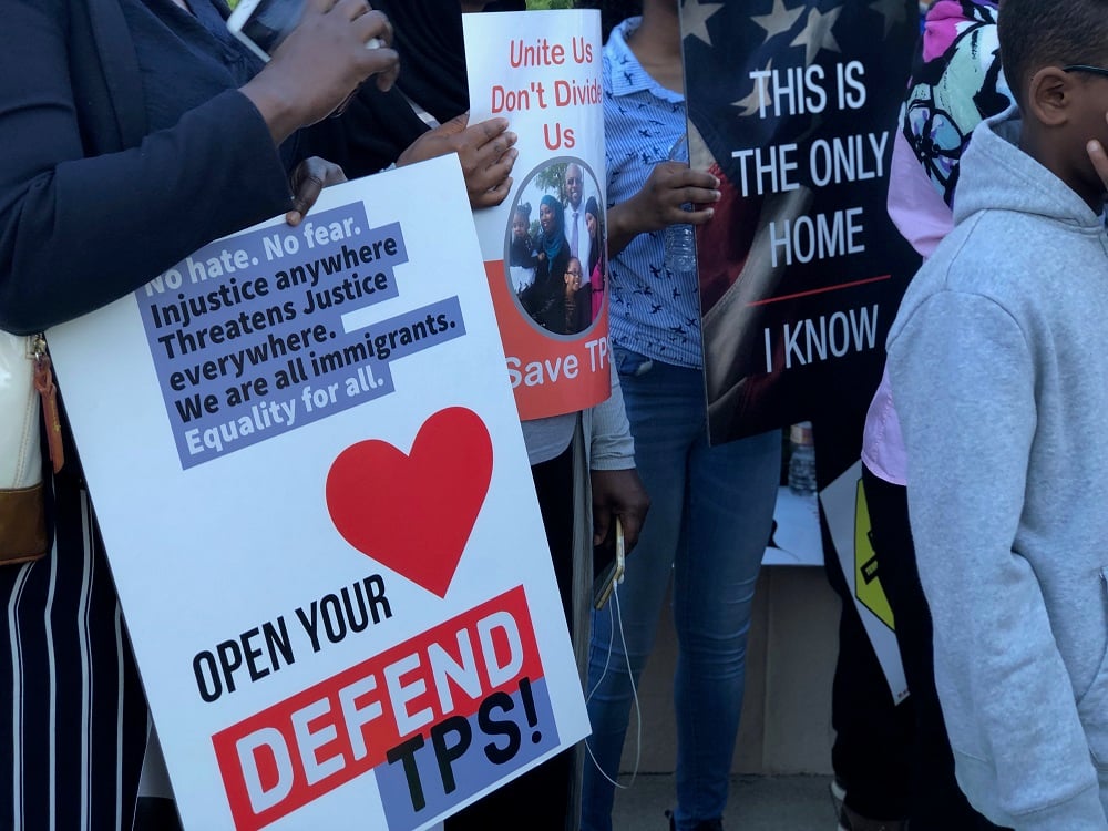 No ongoing risks for migrants with temporary protected status, federal ...