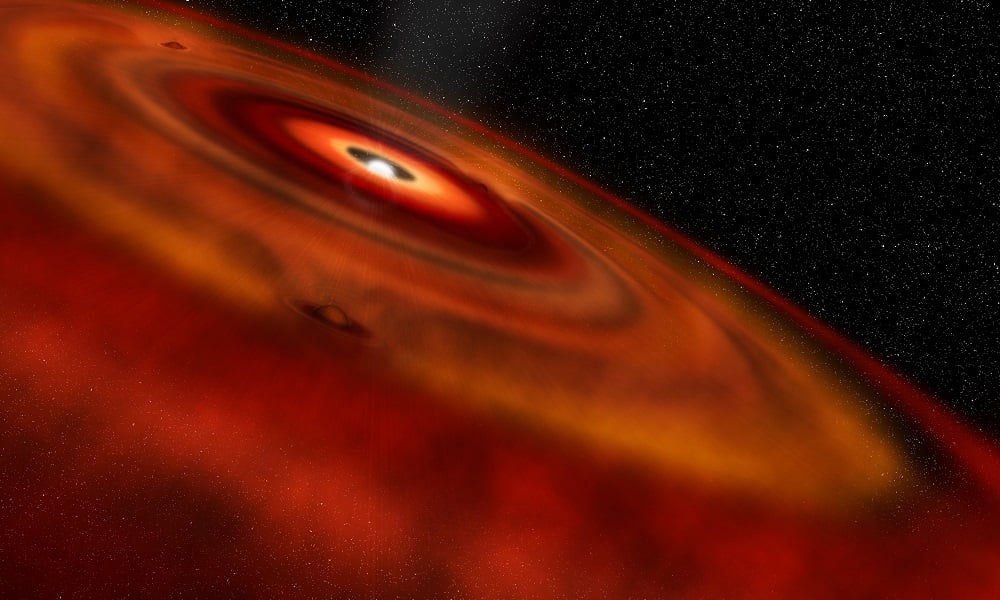 Astronomers Get a Look at Young Star’s Baby Planets | Courthouse News ...
