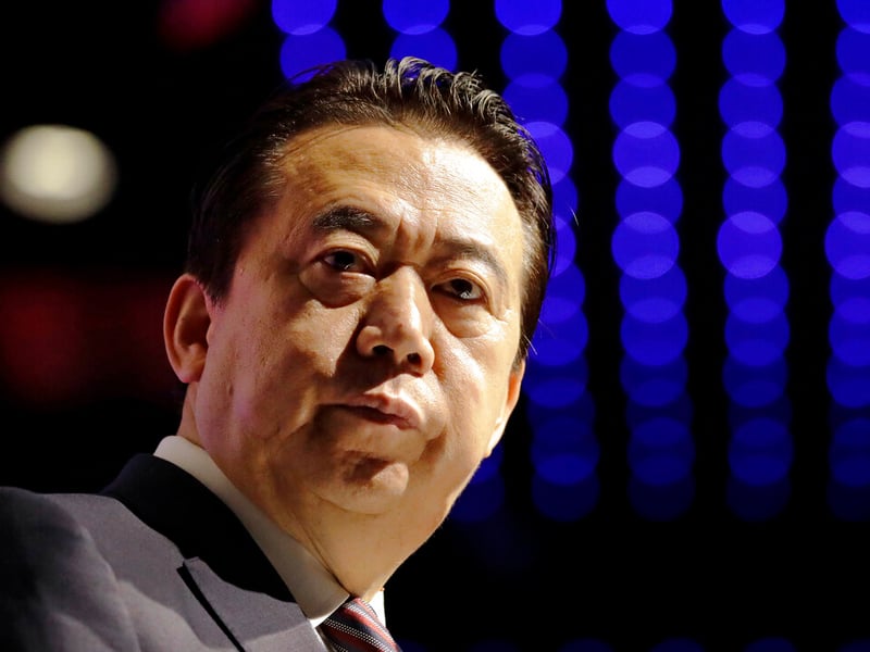 Former Head of Interpol Gets 13 Years for Bribes | Courthouse News Service