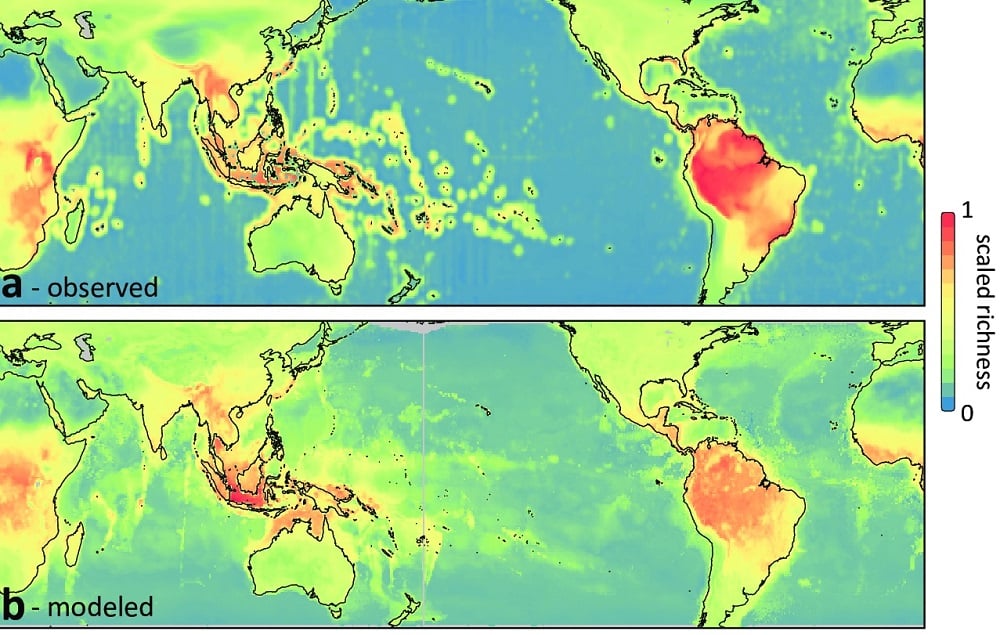 New Biodiversity Map Offers View of Life on Both Land and Water ...