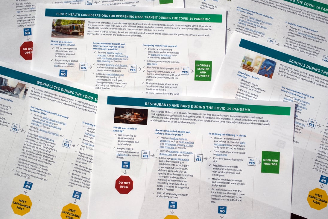 CDC Outlines Reopening Guidelines for Schools, Bars and More ...