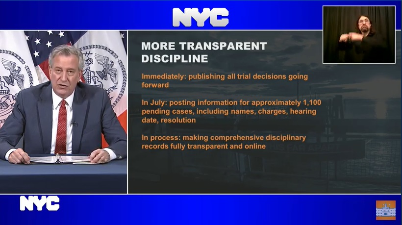 Police Disciplinary Records Face Spotlight in NYC’s Latest Reform Push ...