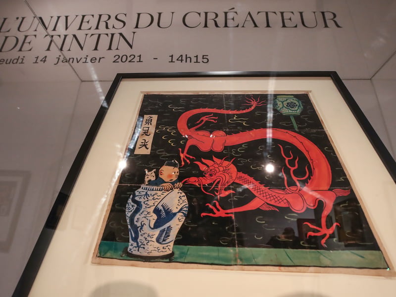 Tintin Comic Book Art Breaks Auction Record at $3.1 Million ...