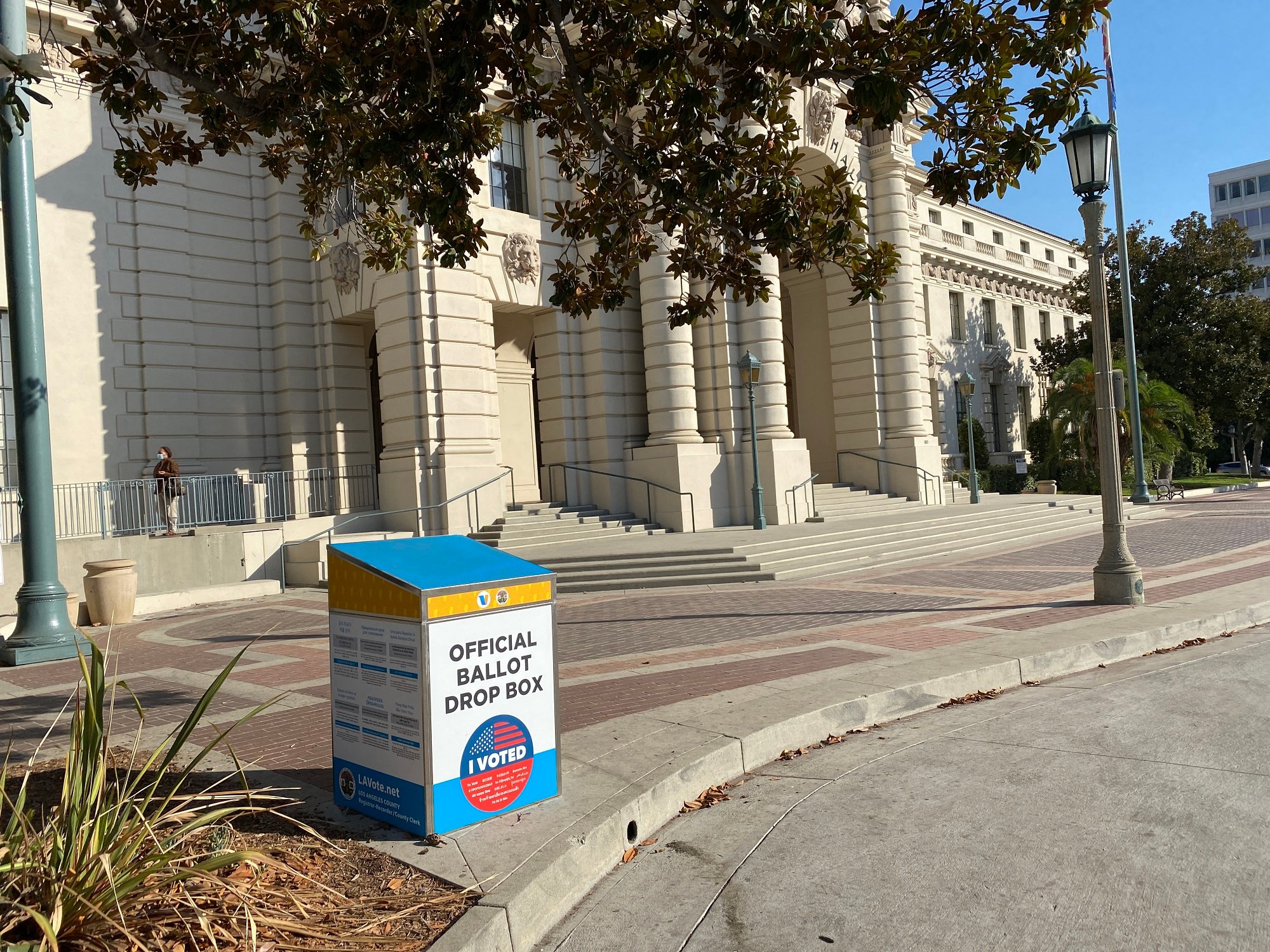 Scenes From an Election: Ballot Boxes, Flags, Middle Fingers ...