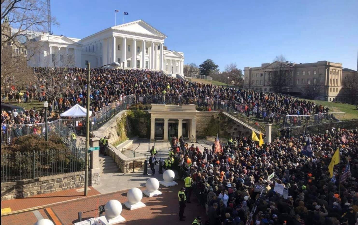 Annual Gun Rally Heats Up Tensions in Virginia Capital | Courthouse ...