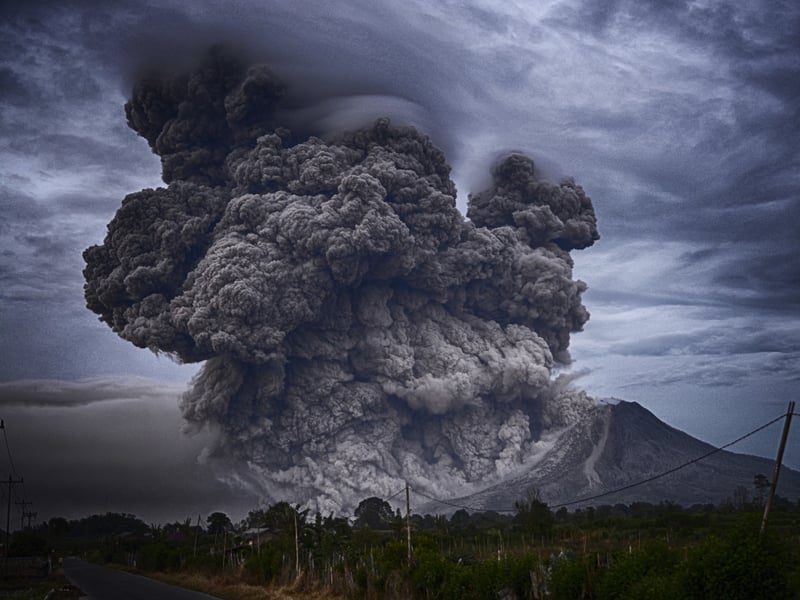Lightning from volcanoes could have jump-started life on Earth, new ...