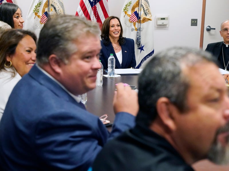 Harris Visits US-Mexico Border to Study Root Causes of Migration ...