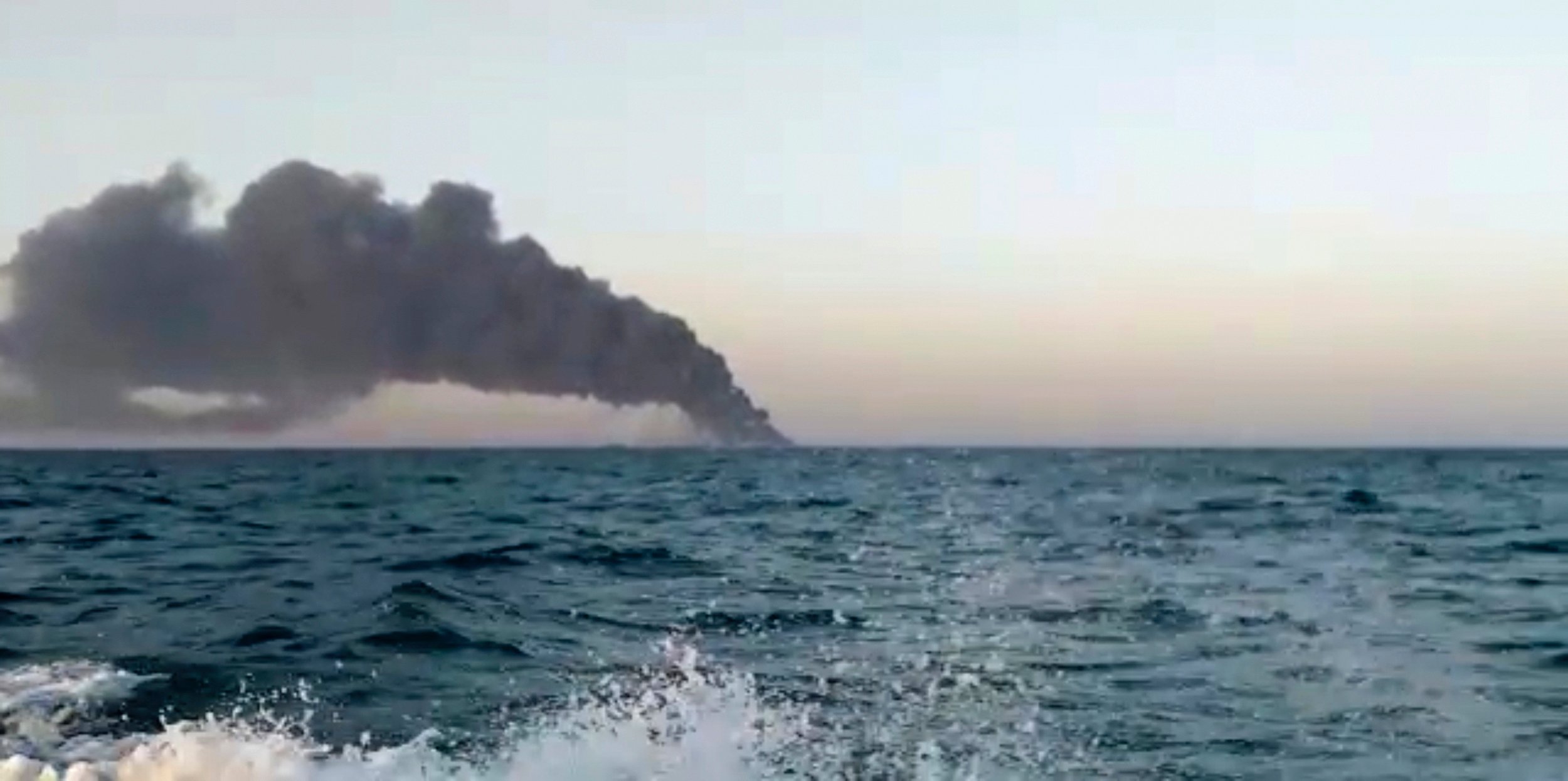 Iran’s Largest Warship Catches Fire, Sinks in Gulf of Oman | Courthouse ...