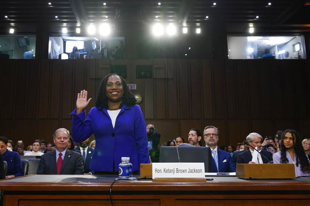 Doug Jones was a conspicuous presence along Judge Jackson’s path to the ...