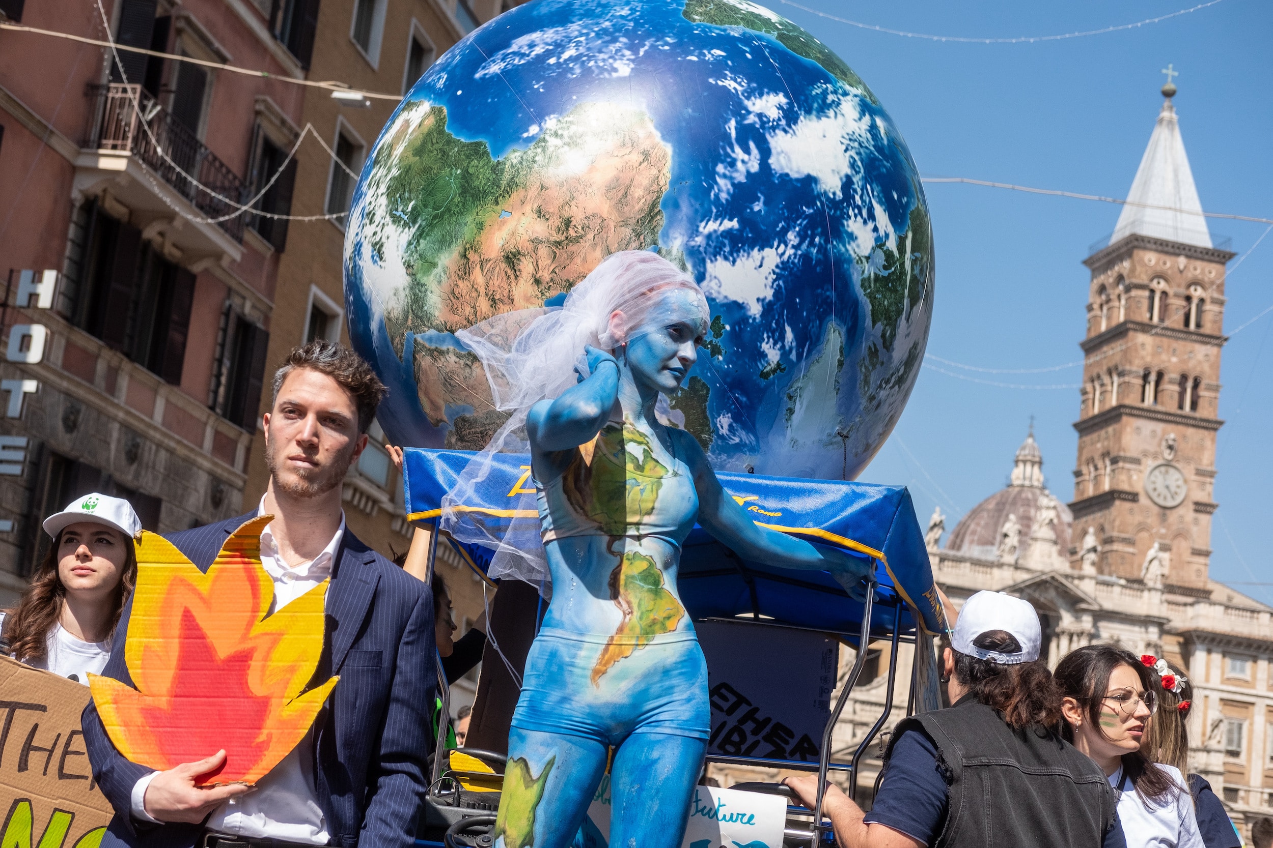 Activists stage global climate protest, slam Ukraine war | Courthouse ...