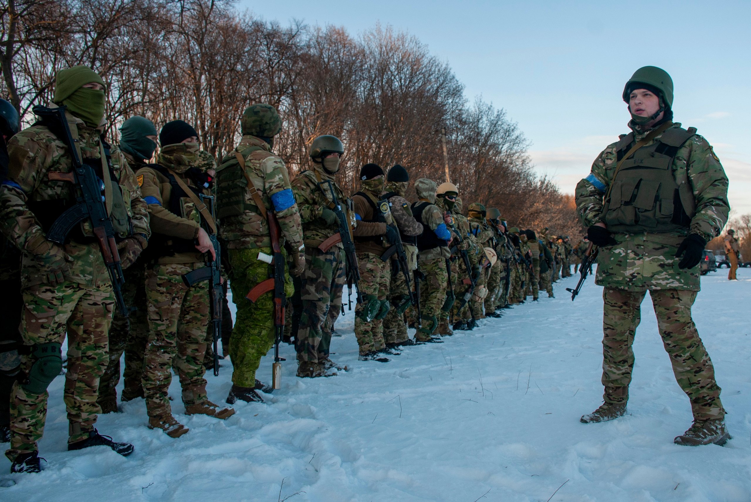 Argentine volunteers enlisting to join International Legion to defend ...