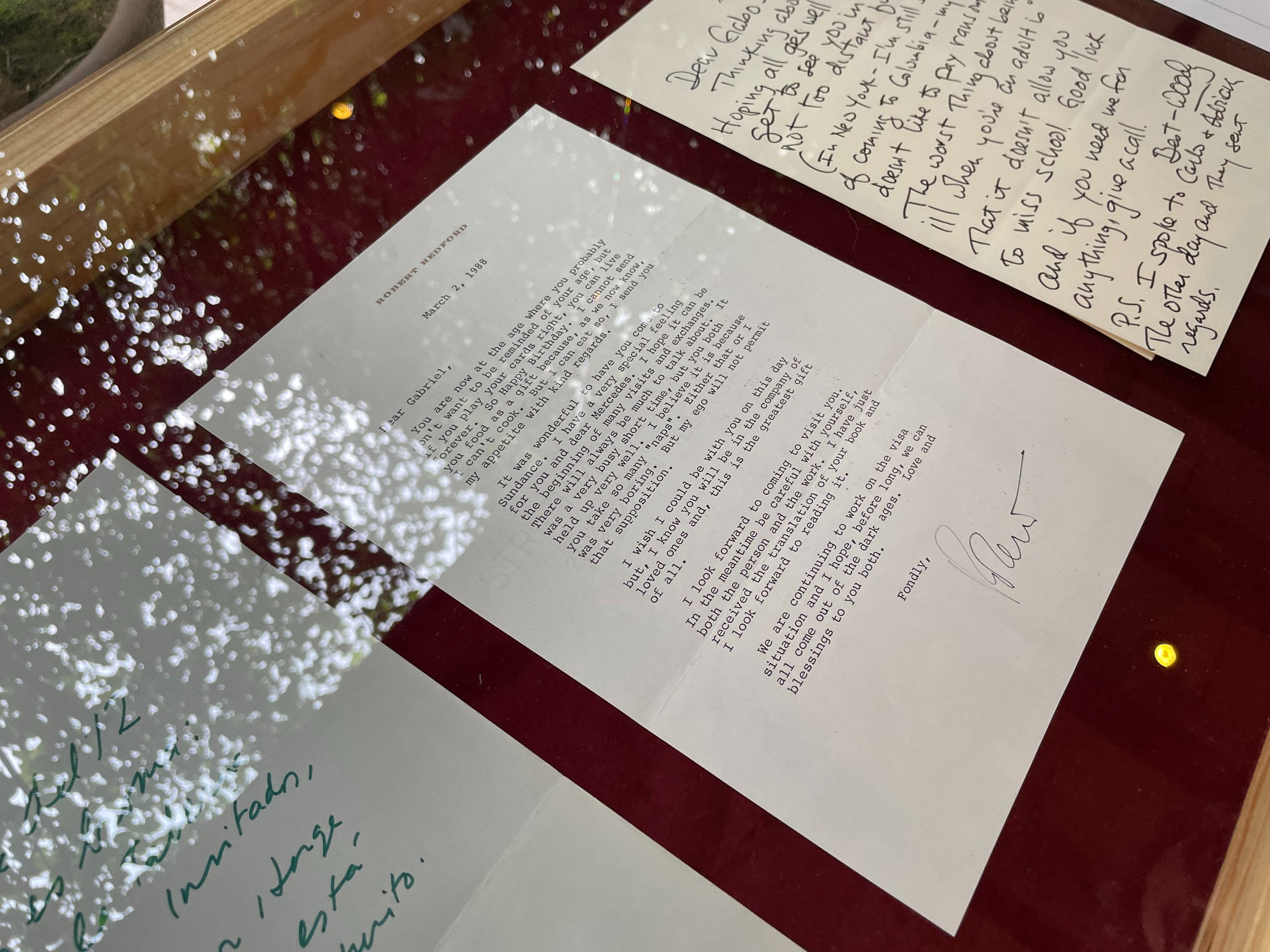 Exhibition of newly discovered letters to Gabriel García Márquez opens ...