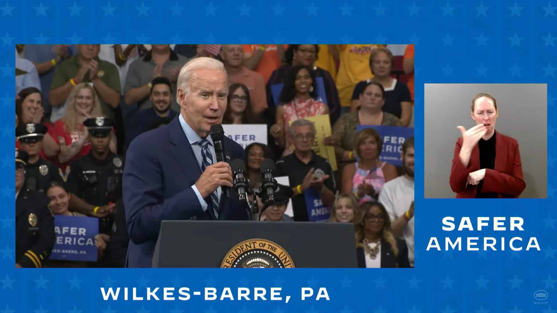 ‘Fund police’: Biden pushes plan to build public trust in officers ...