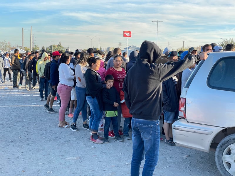 Venezuelan migrants at Juárez encampment prepared to wait out US border ...
