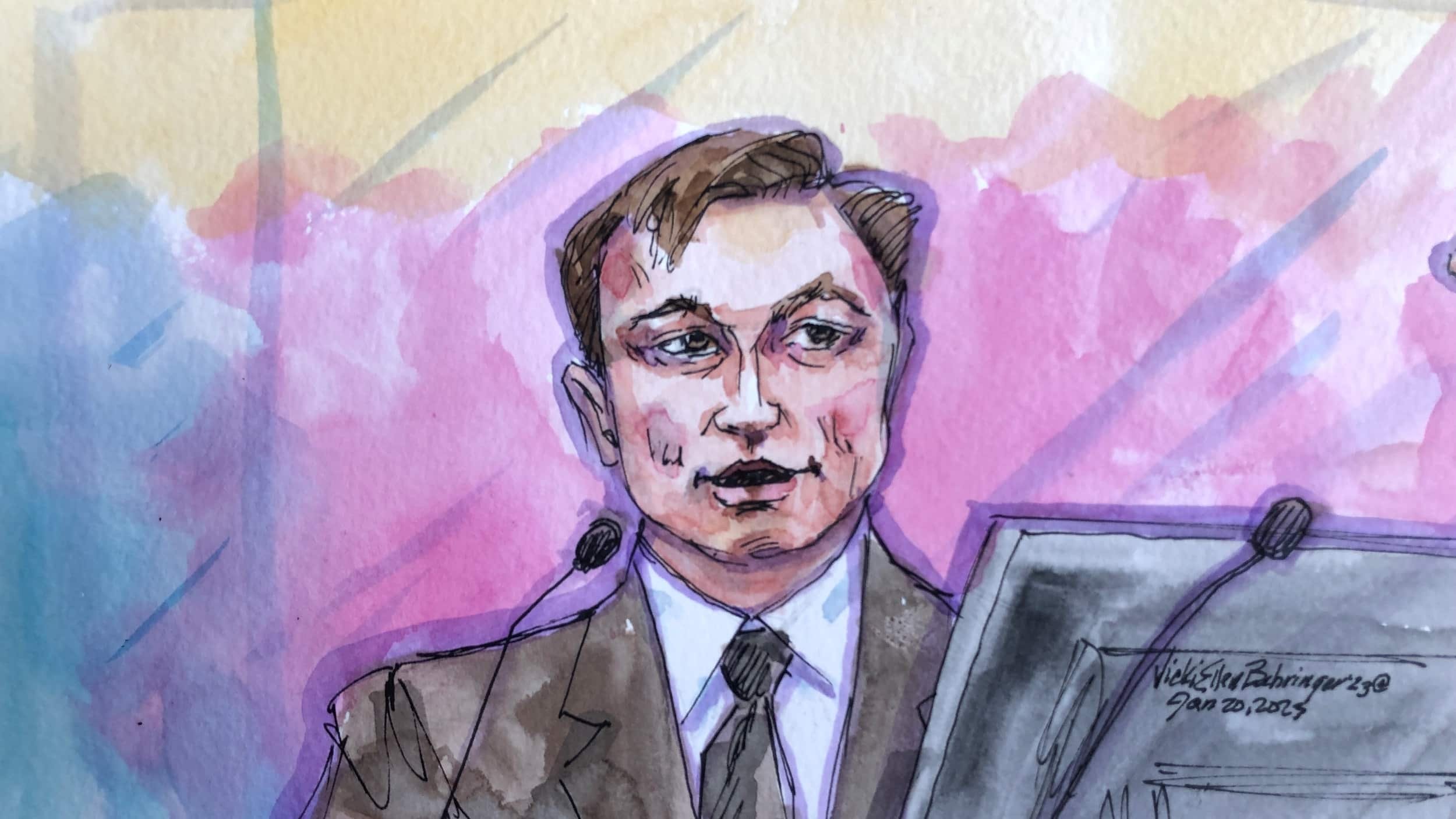 Elon Musk takes stand in Tesla tweet securities trial | Courthouse News ...