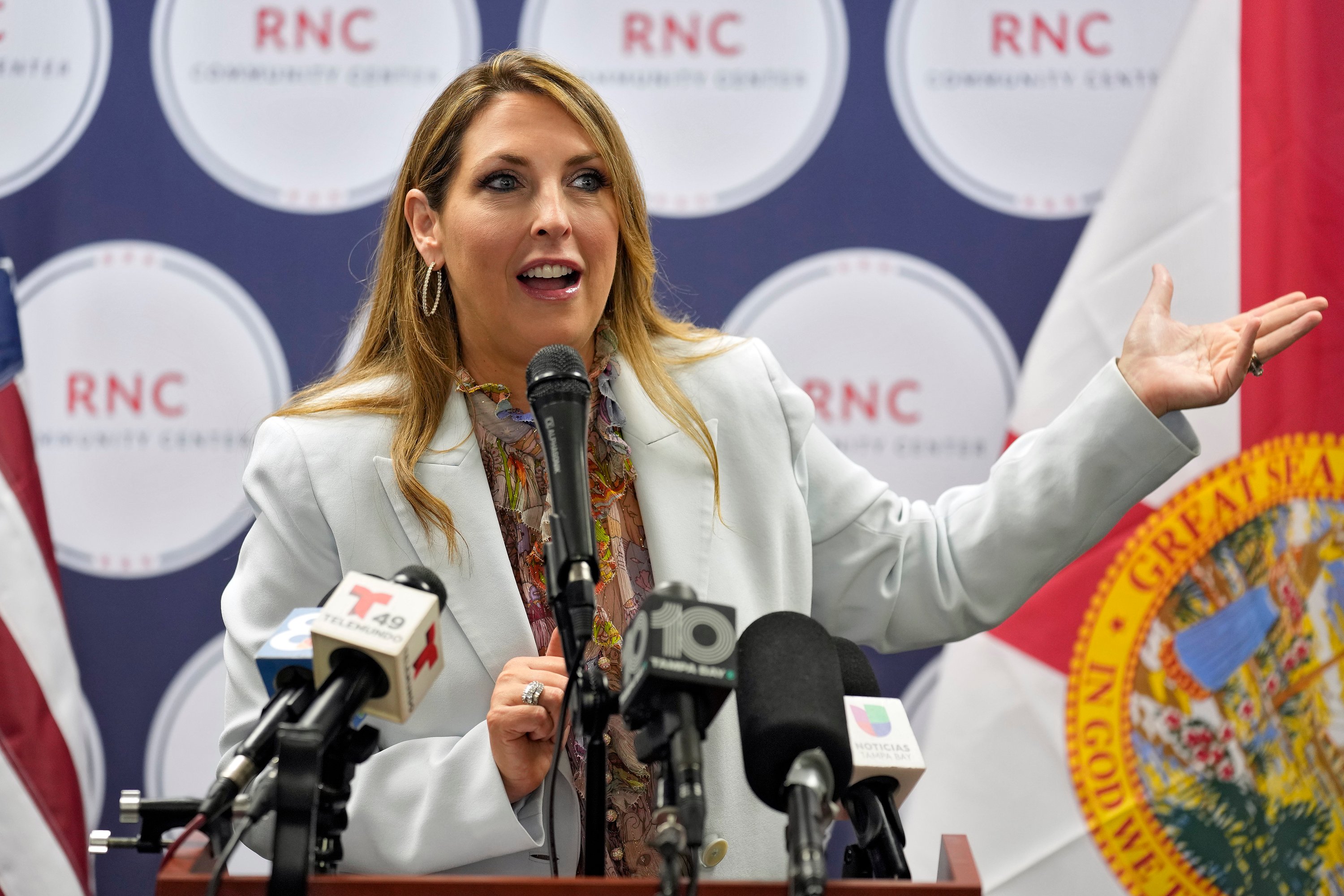 NBC says it will cut ties with former RNC head Ronna McDaniel after ...