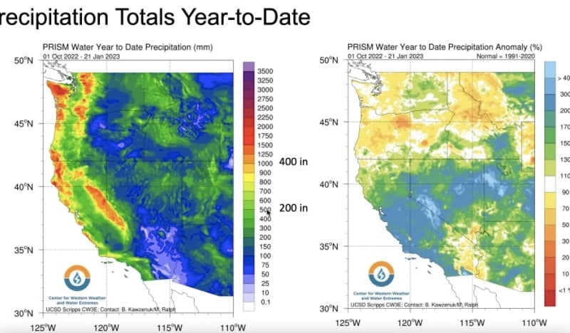 Record rainfall, promising snowpack not enough to end California ...
