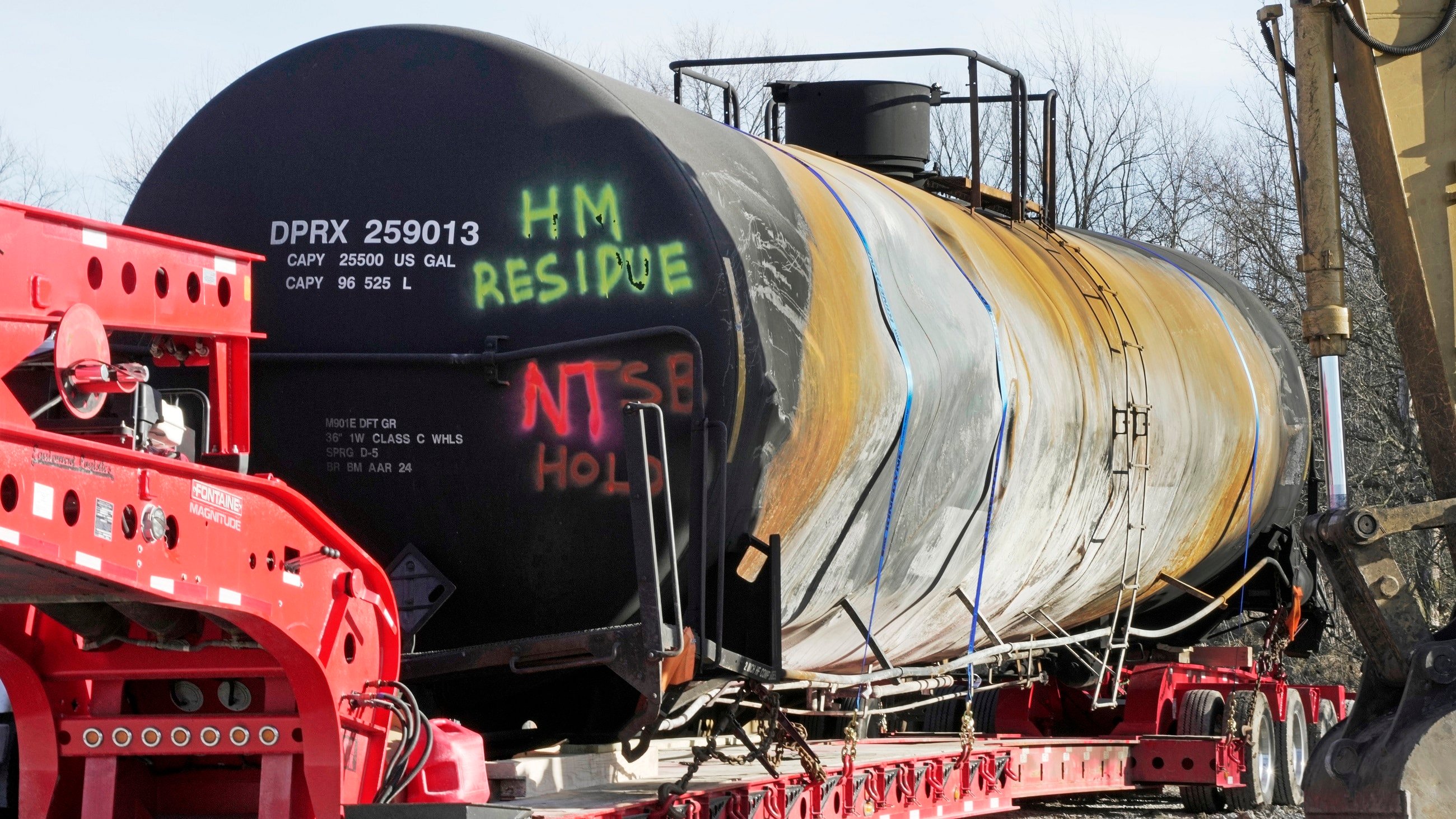 EPA chief visits Ohio town rocked by toxic train derailment ...