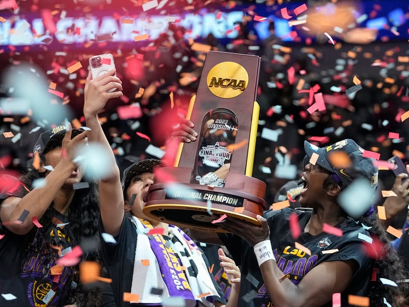 The potential hazards of fans storming the court has run smack into a ...