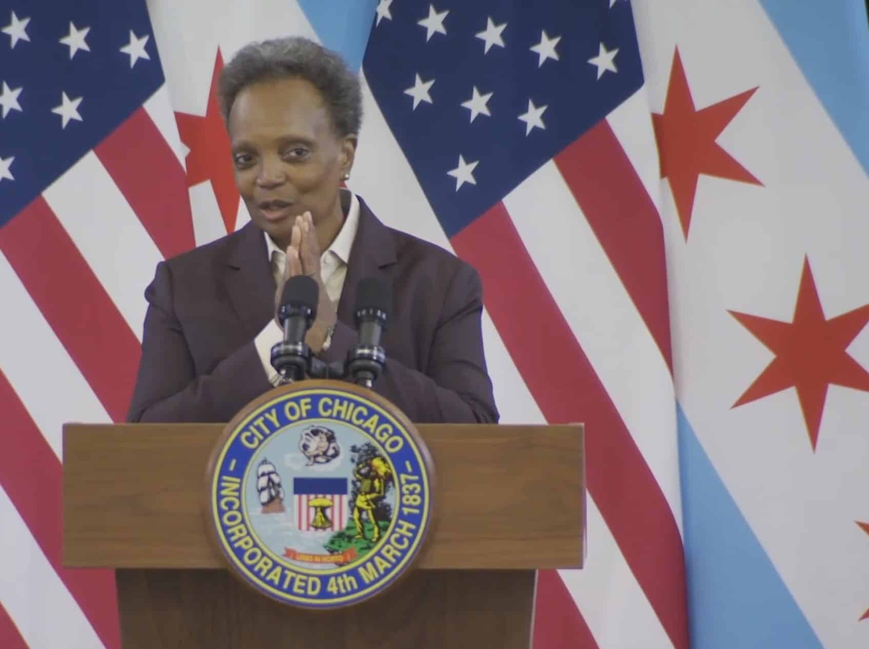 Outgoing Chicago Mayor Lori Lightfoot Delivers Farewell Address