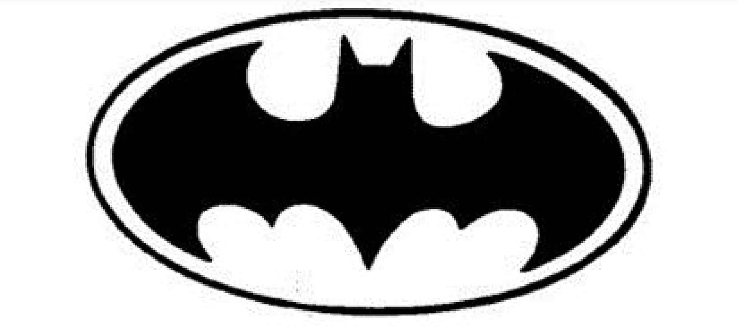 Oval Batman Logo