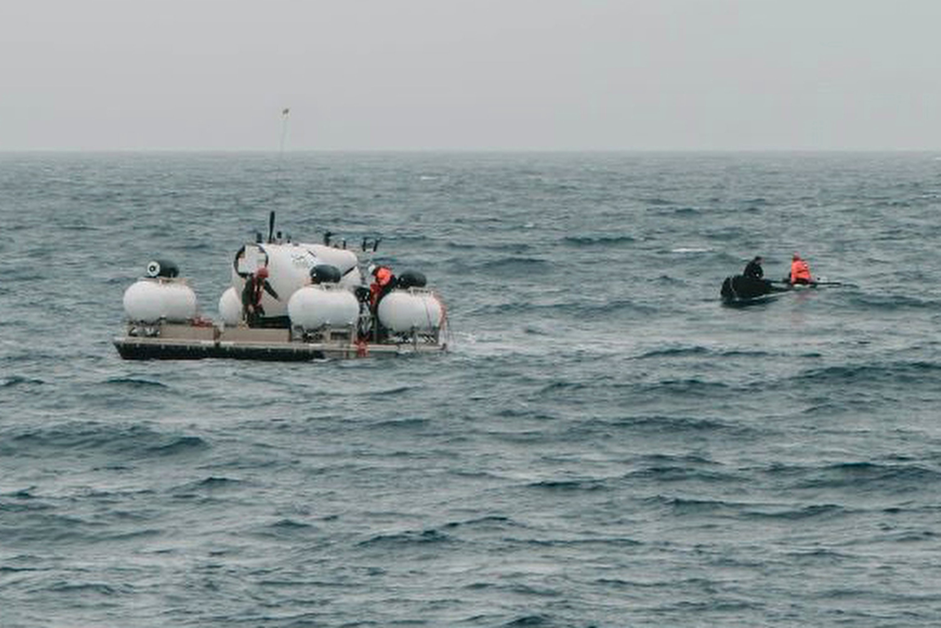 The U.S. Coast Guard says debris field has been found near the Titanic ...