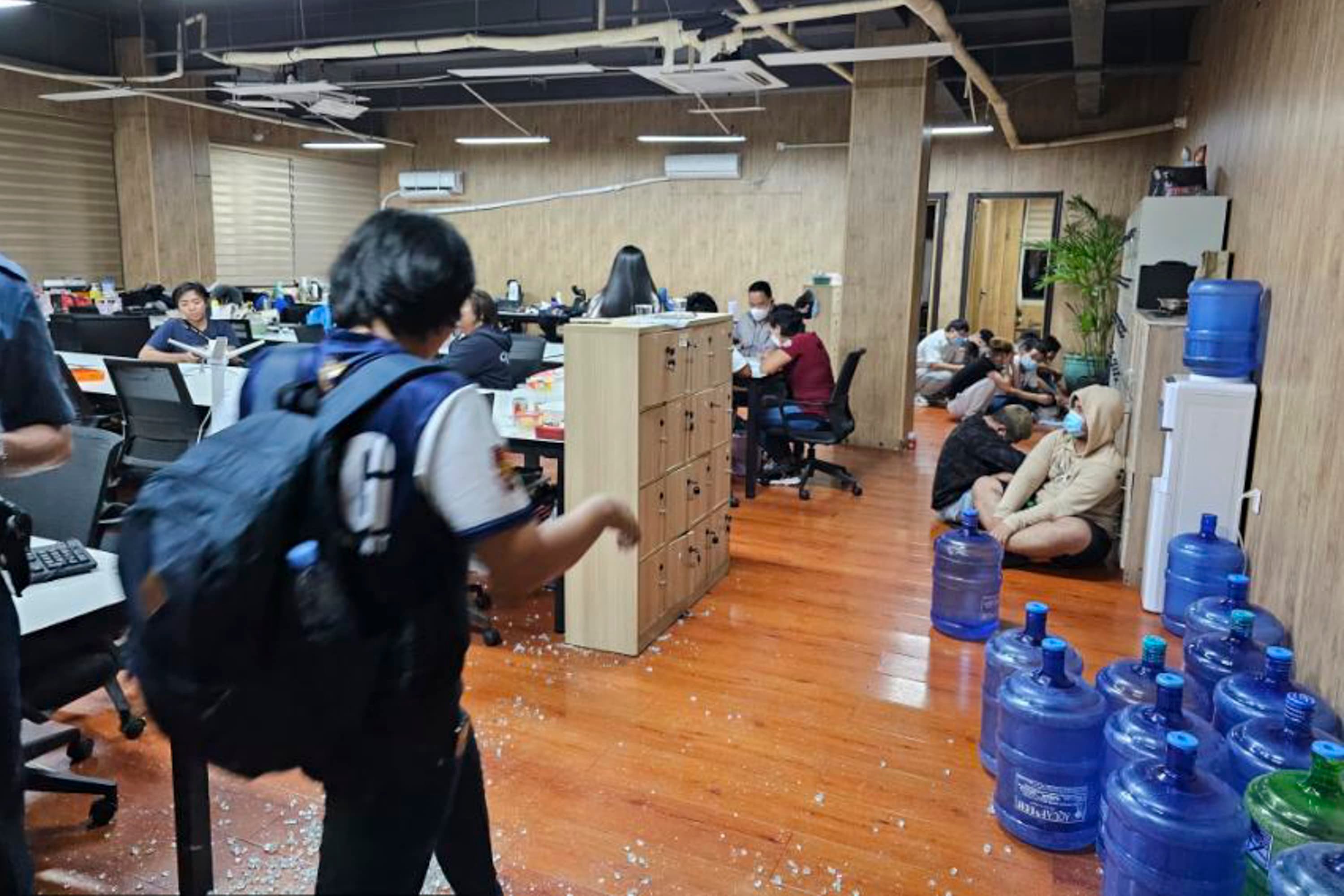 Philippine police raid alleged cybercrime buildings and rescue 2,700 ...