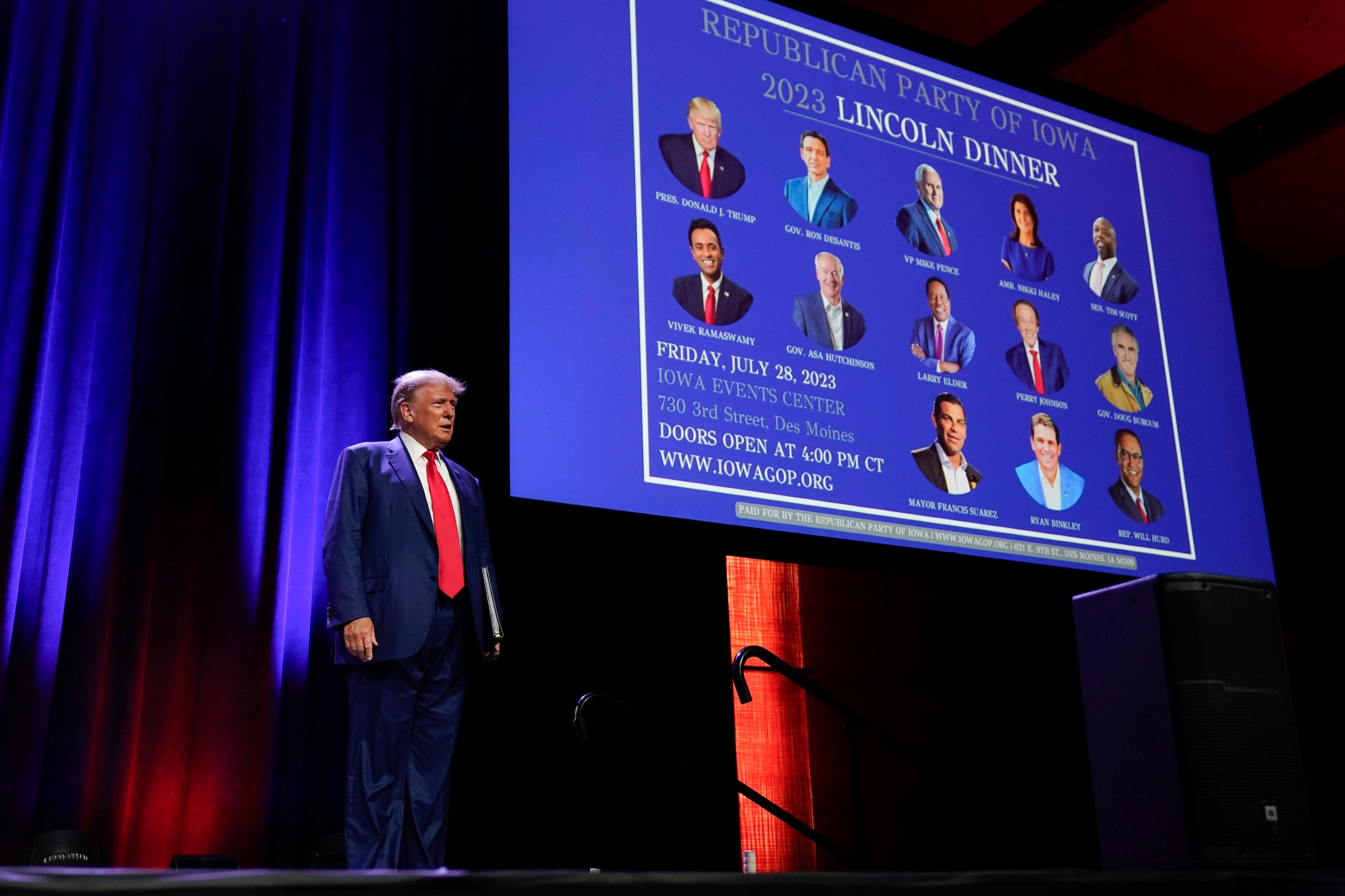 GOP presidential hopefuls set for first debate in Milwaukee ...