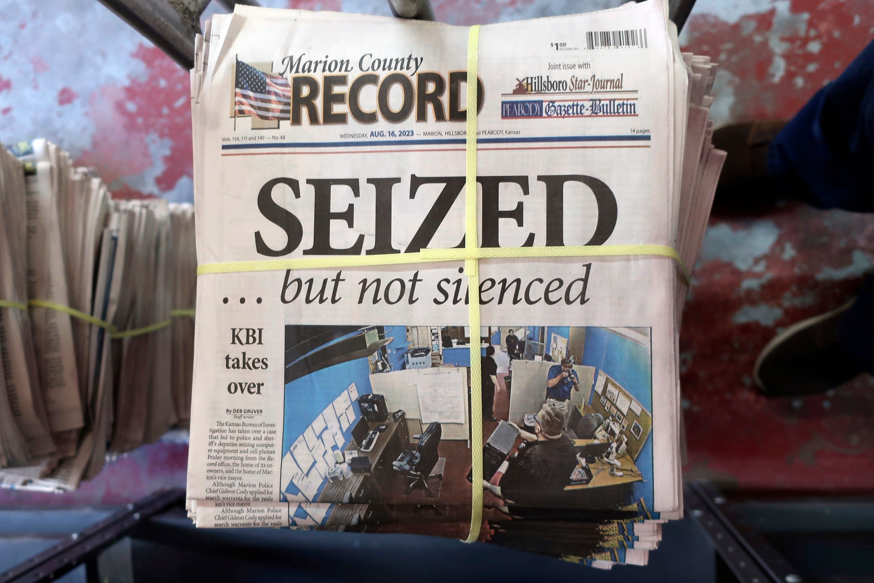 City, officials on hook in lawsuit over newspaper raid | Courthouse ...