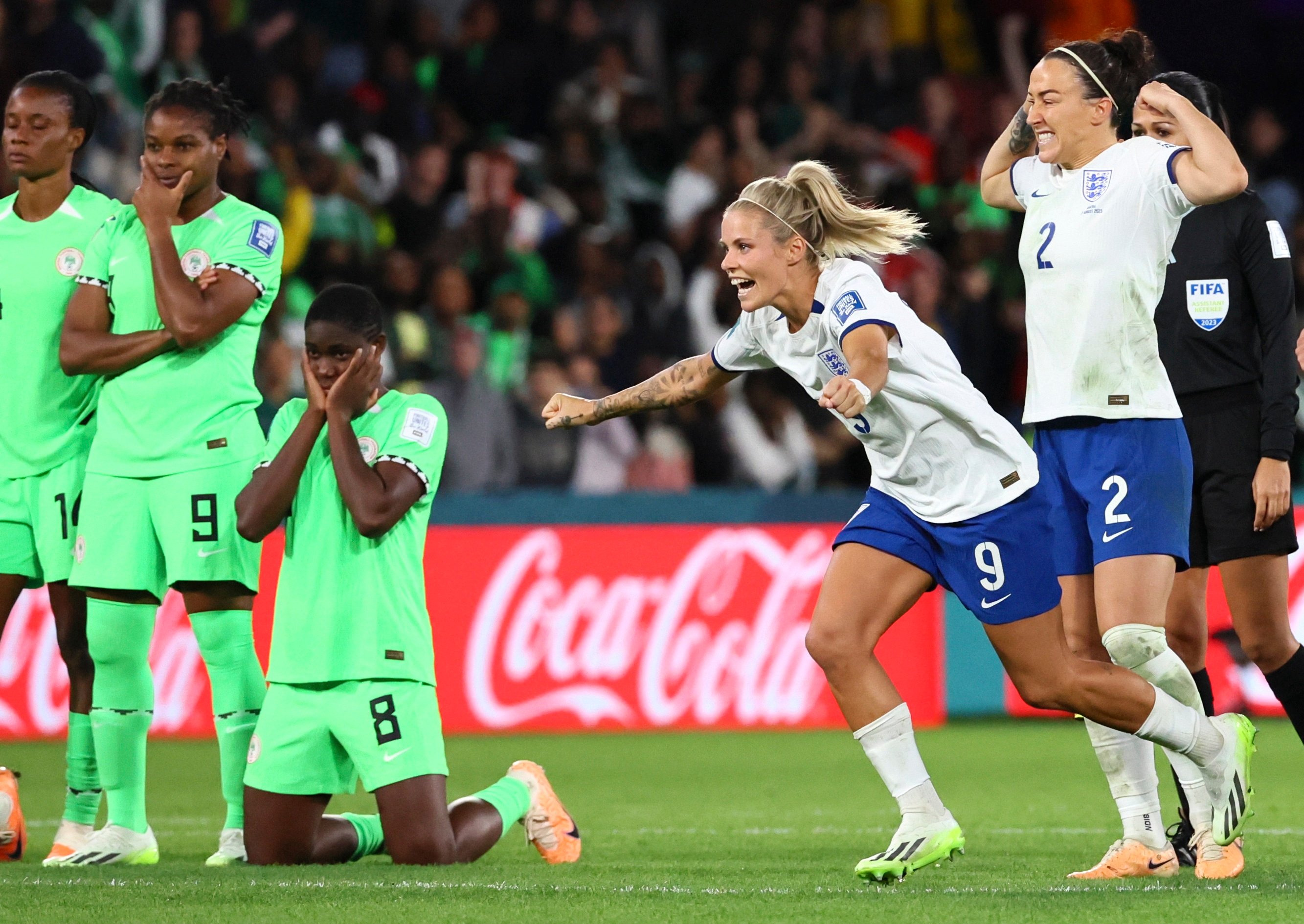 England advances at Women’s World Cup by edging Nigeria after James red ...