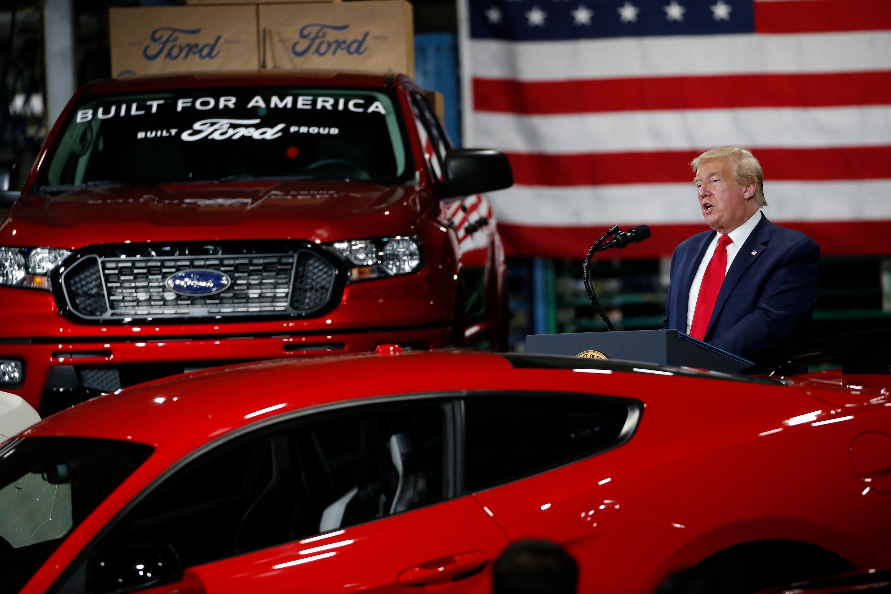 Trump says he always had autoworkers’ backs. Union leaders say his ...