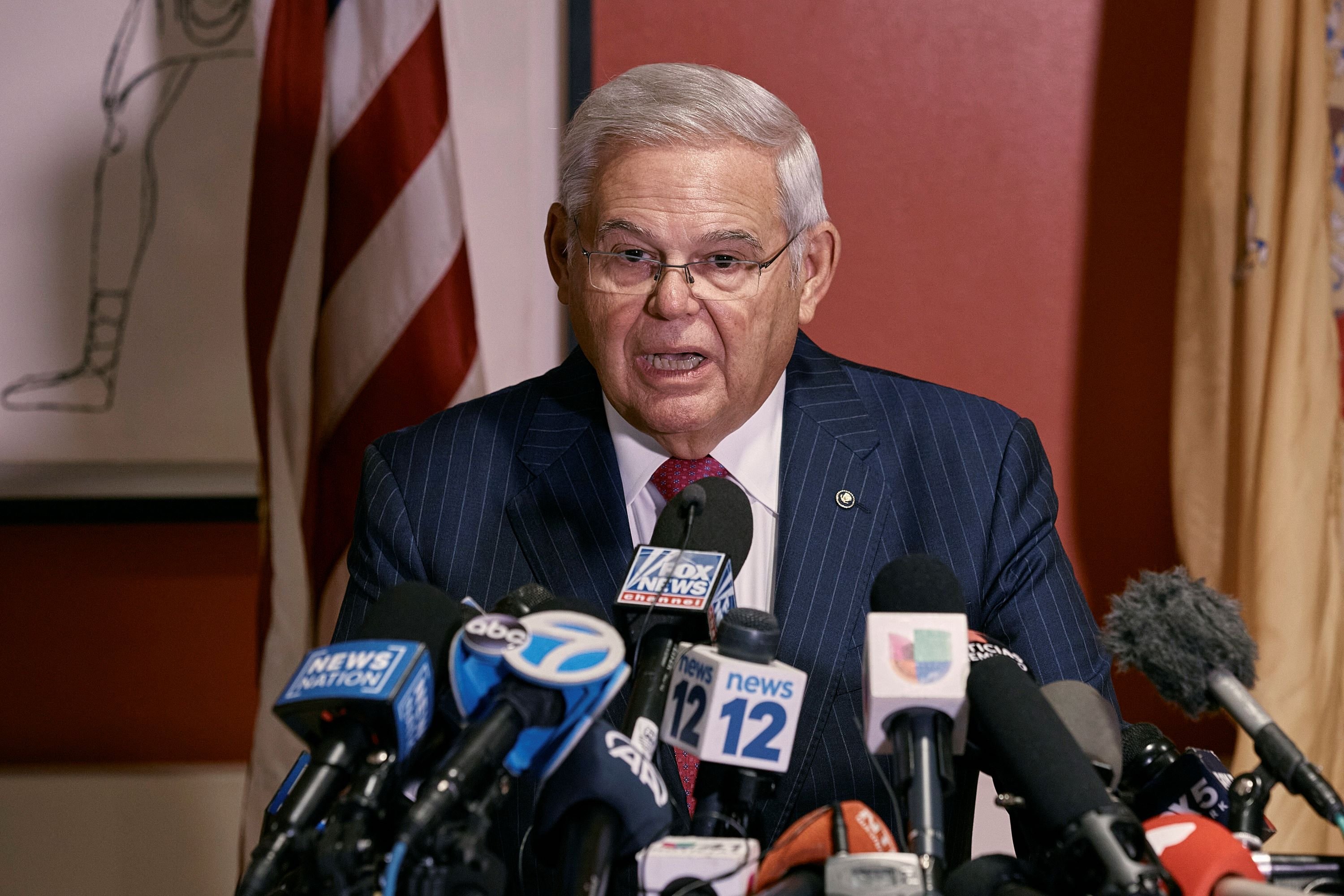 Senator Robert Menendez says he will not step down after corruption ...