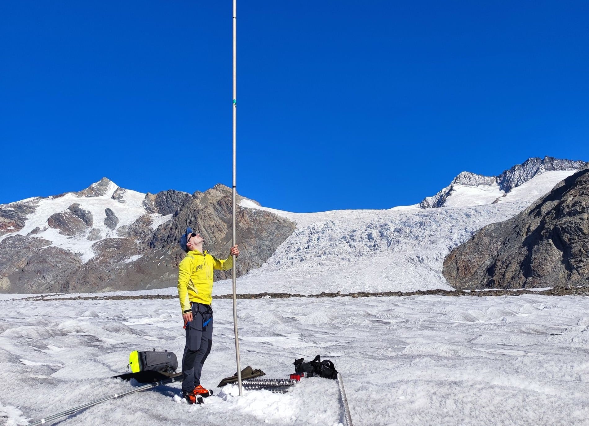 Scientists: ‘Mind-blowing’ melting taking place on Swiss glaciers ...