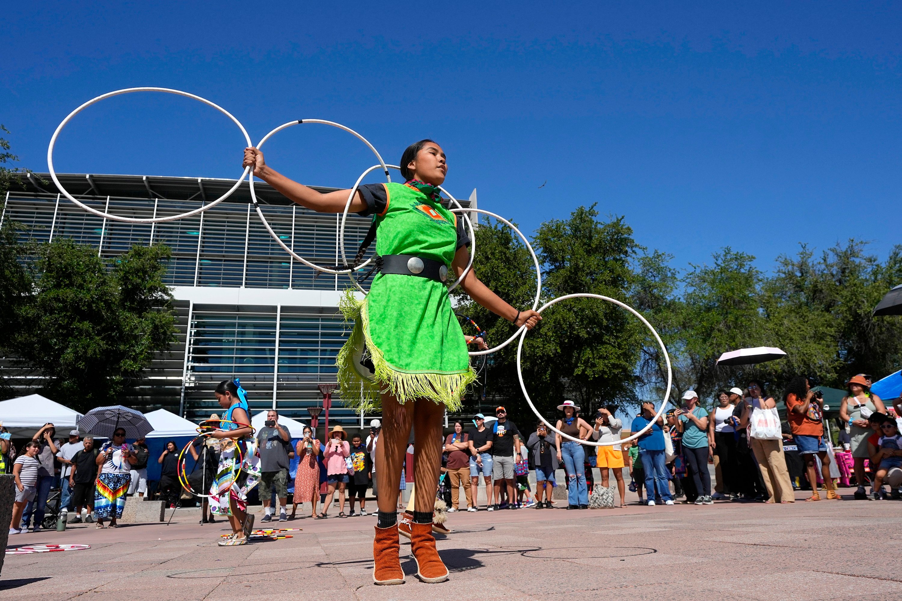 Native Americans celebrate their histories and cultures on Indigenous ...