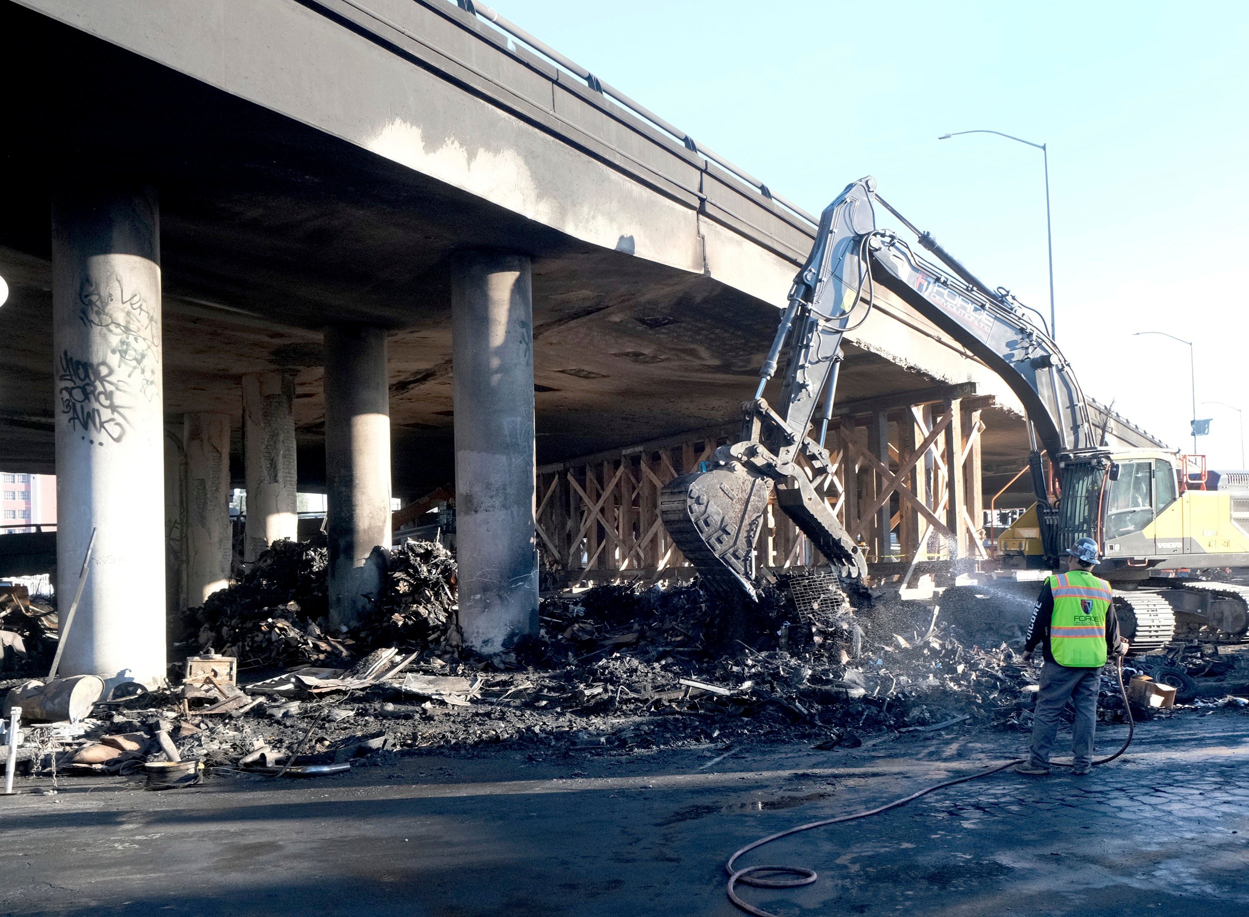 LA freeway to reopen weeks ahead of schedule | Courthouse News Service