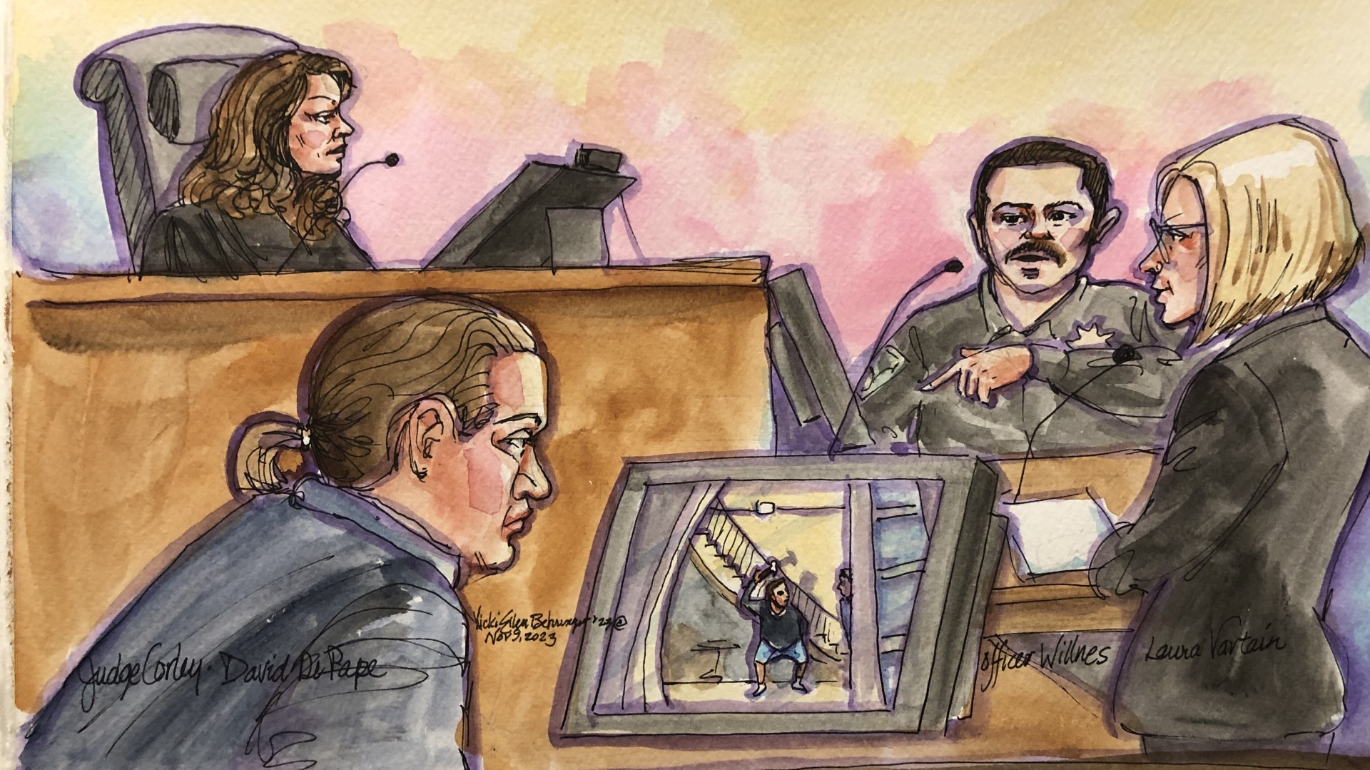 Brutal Bodycam Footage Revealed As Trial Begins For Accused Attacker Of