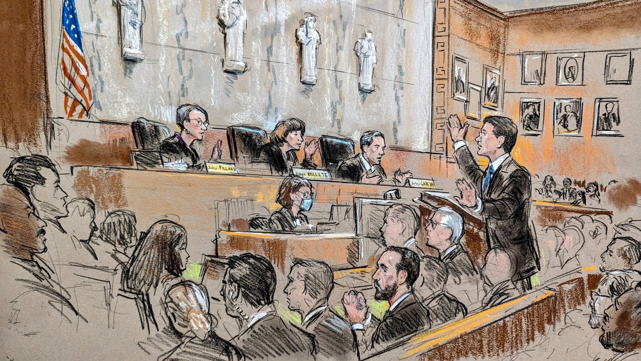 Trump seeks en banc review of gag order in DC election subversion case ...